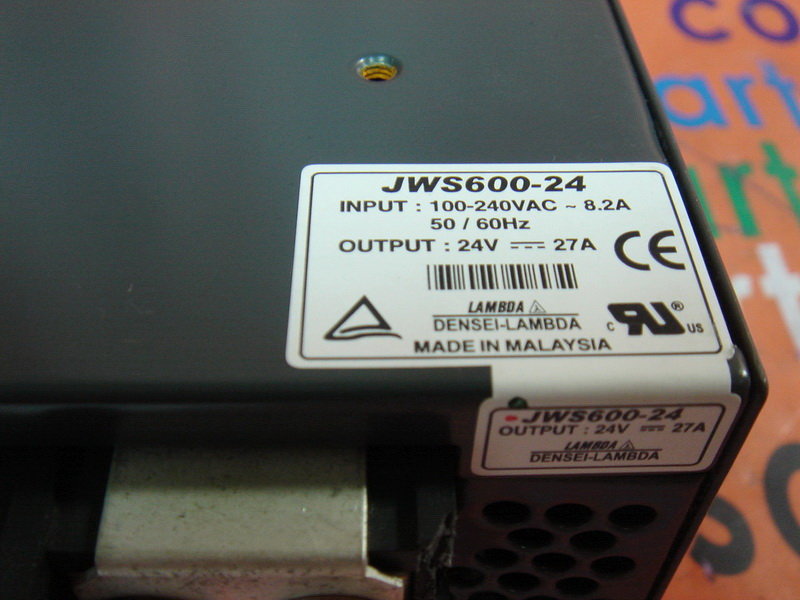 DENSEI-LAMBDA JWS600-24 - 裕益科技自動化設備可程式編碼器PLC分散式控制系統DCS